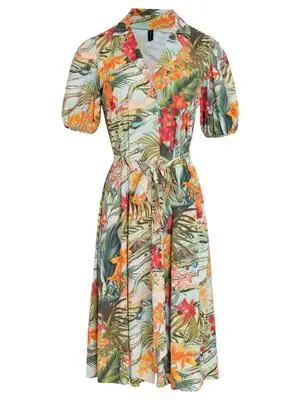 LYGIA & NANNY Floral-print Dress - Green