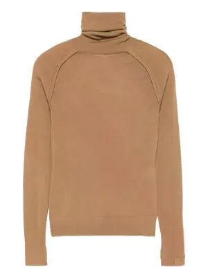 Victoria Beckham Merino Wool Sweater - Brown