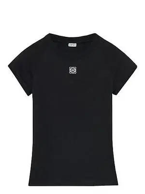 Loewe Slim-fit Cotton-jersey T-shirt - Black