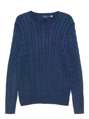 Polo Ralph Lauren Polo Pony-embroidered Jumper - Blue