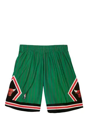 Mitchell & Ness X Nba Chicago Bulls 1995 Reload Swingman Shorts - Green