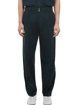 Helmut Lang Relaxed Fit Cargo Zoot Pants - Pine