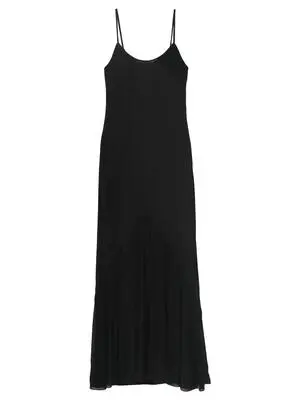Giorgio Armani Midi Jersey Dress - Black