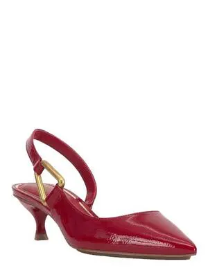 Vince Camuto Inari Pointed Toe Slingback Pumps - Flame