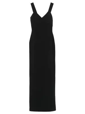 Solace London V-neck Sleeveless Dress - Black