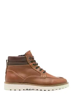 Marc O'polo Leather Lace-up Boots - Brown