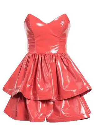 Elisabetta Franchi ELISABETTA FRANCHI Coated Mini Dress Red