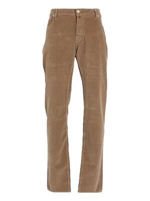 JACOB COHЁN Corduroy Stretch Slim Fit Pants - Beige