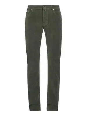 JACOB COHЁN Corduroy Pants Green