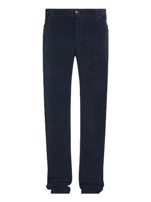 JACOB COHЁN Corduroy Stretch Slim Fit Pants - Navy