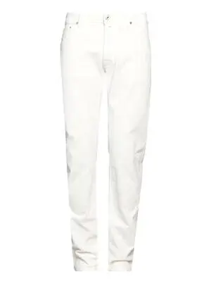 JACOB COHЁN Corduroy Pants - White