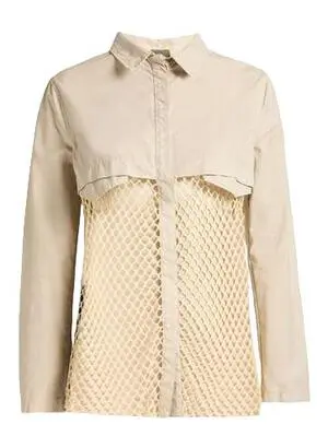 Mr & Mrs Italy Cotton Piqué Shirt - Beige