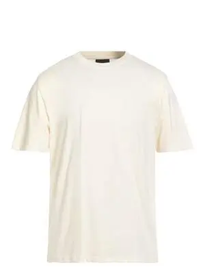 DISCLAIMER T-shirt Ivory Size Cotton - White