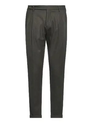 MESSAGERIE Flannel Tapered Leg Trousers - Green
