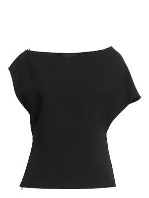 Alpha Studio Woven Top - Black
