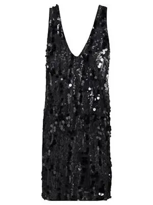 Alpha Studio Mini Sequined Dress - Black