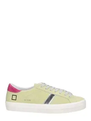 D.a.t.e. Light Leather Sneakers - Green