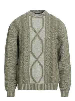 DANIELE FIESOLI Sweater In Baby Alpaca And Merino Wool - Green