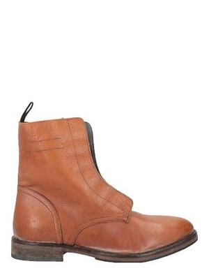Moma Leather Ankle Boots - Tan