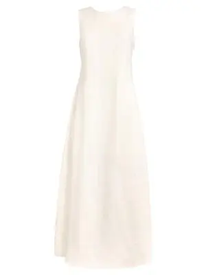 Posse Linen Matilda Maxi Dress - Ivory