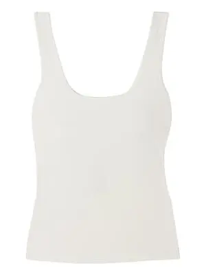 SKIMS Cotton-blend Jersey Tank - Off-white