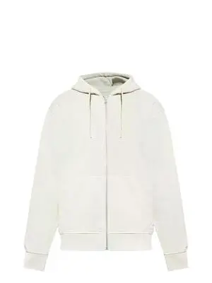 SAMSOE SAMSOE Zip-up Sweatshirt - Neutrals