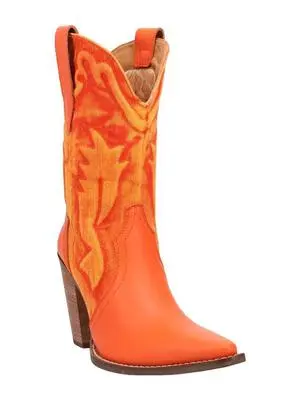 DINGO Tipsy Cowboy Boot - Orange