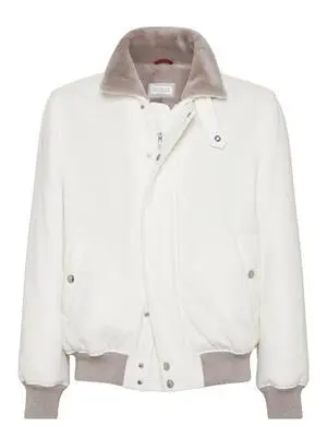 Brunello Cucinelli Aviator Jacket - Panama