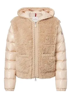 Moncler Plantay Down Jacket Beige