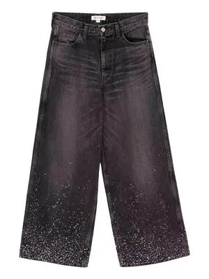 MASU Stardust Baggy Jeans - Black