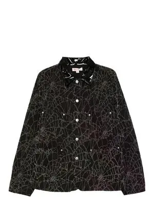 MASU Flocky-web Jacket - Black
