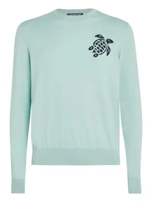 Vilebrequin Cotton Crew-neck Sweater - Blue