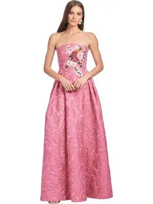 Sachin & Babi Belle Gown - Pink Serenade