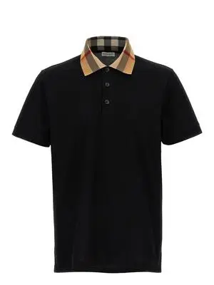 Burberry Cody' Polo Shirt - Black