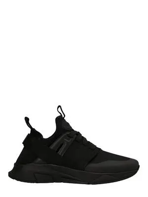 TOM FORD Logo Techno Sneakers - Black