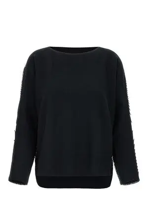 Issey Miyake Campagne Sweater - Black