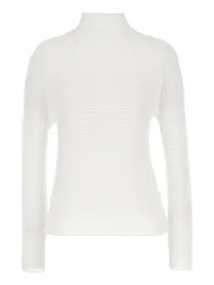 Issey Miyake Wooly Pleats-56' Blouse - White
