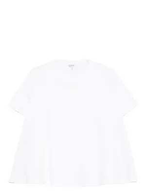 Loewe Trapeze Cotton T-Shirt White