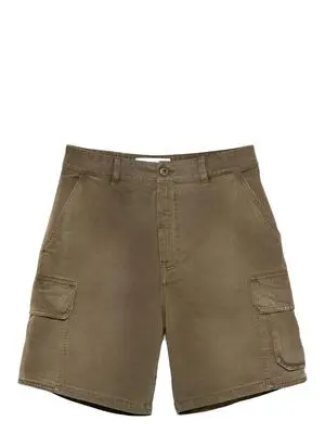 Loewe Cotton Cargo Shorts - Kaki