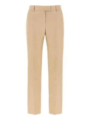 Alberto Biani Linen Blend Chinos - Beige