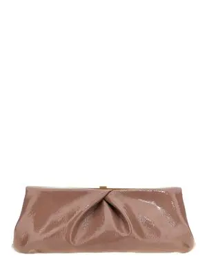 Dries Van Noten Patent Leather Clutch - Pink