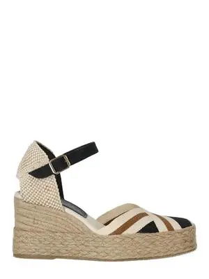 Paloma Berceló Sicily Wedge Espadrille - Black