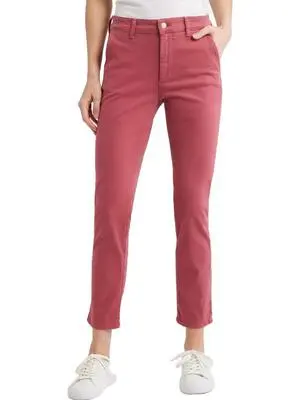 MAVI Kathleen Slim Boyfriend Twill Chinos - Bubblegum Casual Twill