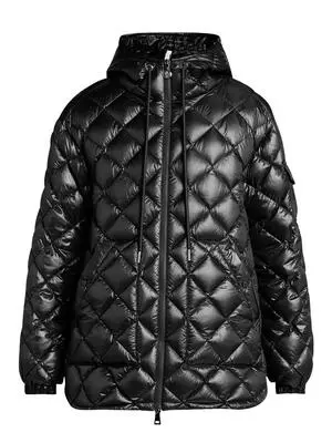 Moncler Short Padded Down Jacket - Black