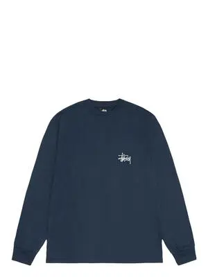 StÜssy Basic Long-sleeve Tee - Blue