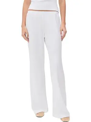 LESET Nando Lounge Pants - White