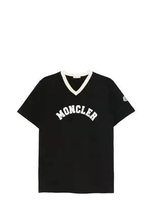 Moncler Logo-print T-shirt - Black