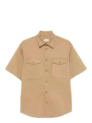 Moncler Flap-pocket Shirt - Brown