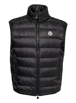 Moncler Padded Nylon Gilet - Black