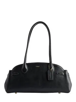 COACH® Empire 34 Leather Carryall Bag - Black